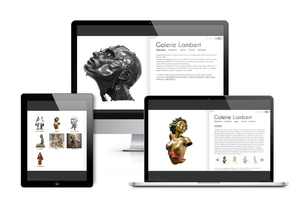 Thème "Prestige" (prêt-à-porter) - Xooloop Studio