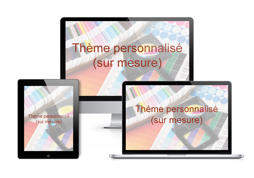 Thème personnalisé (sur-mesure) pour Web-ArtGallery - Xooloop Studio